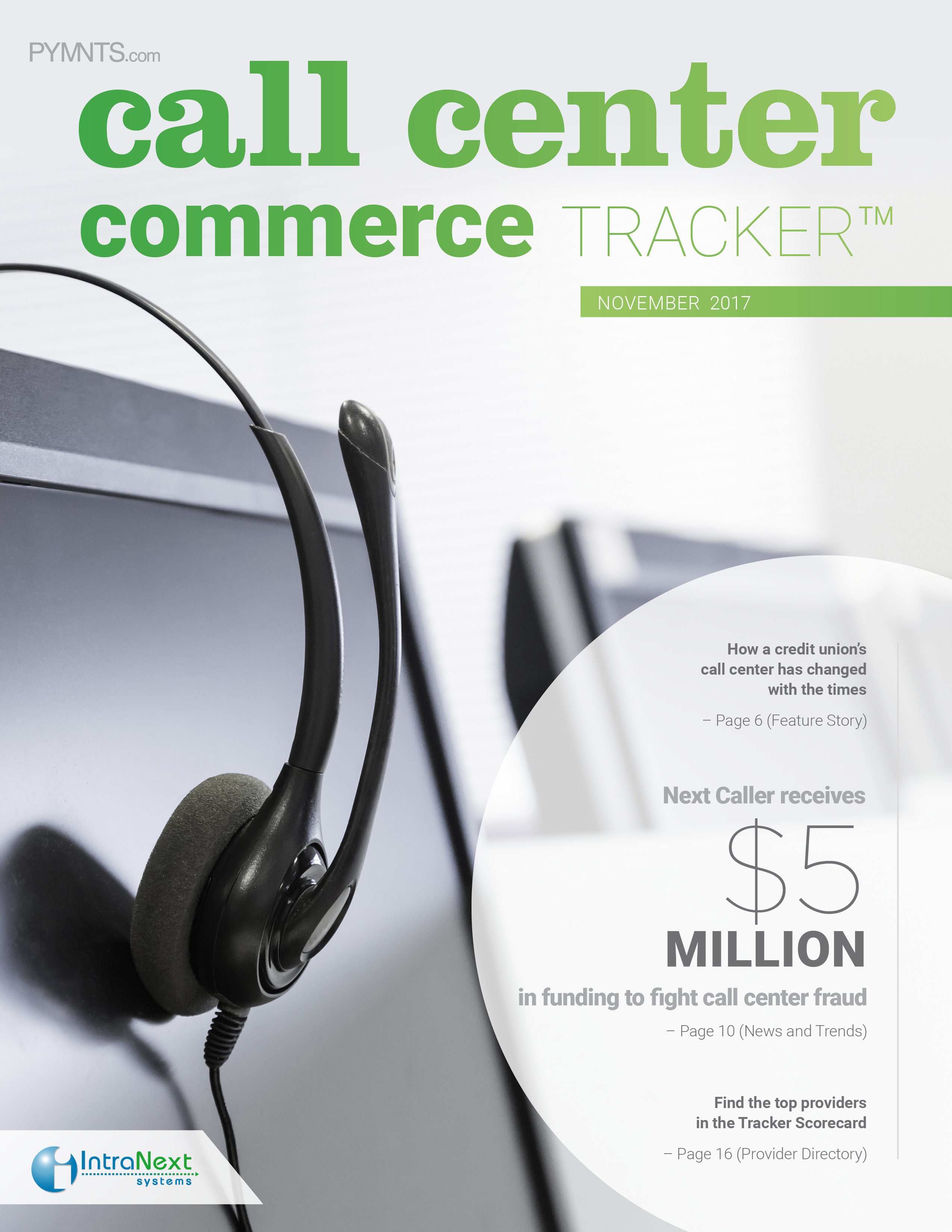 Call Center Commerce Tracker by PYMNTS